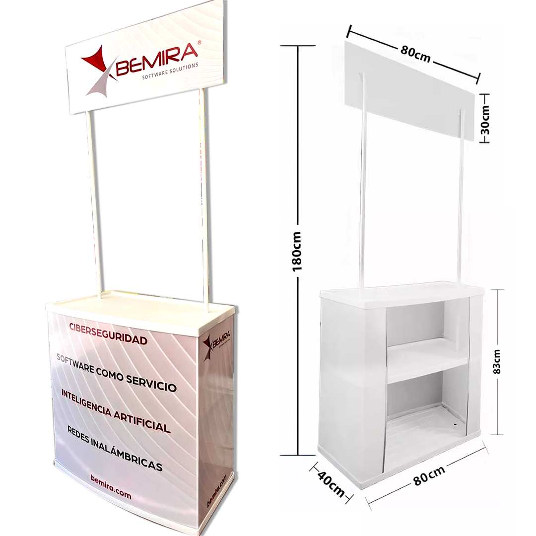 Demo Stand PVC Impreso - MagPrint - Impresión de lonas, viniles y más...