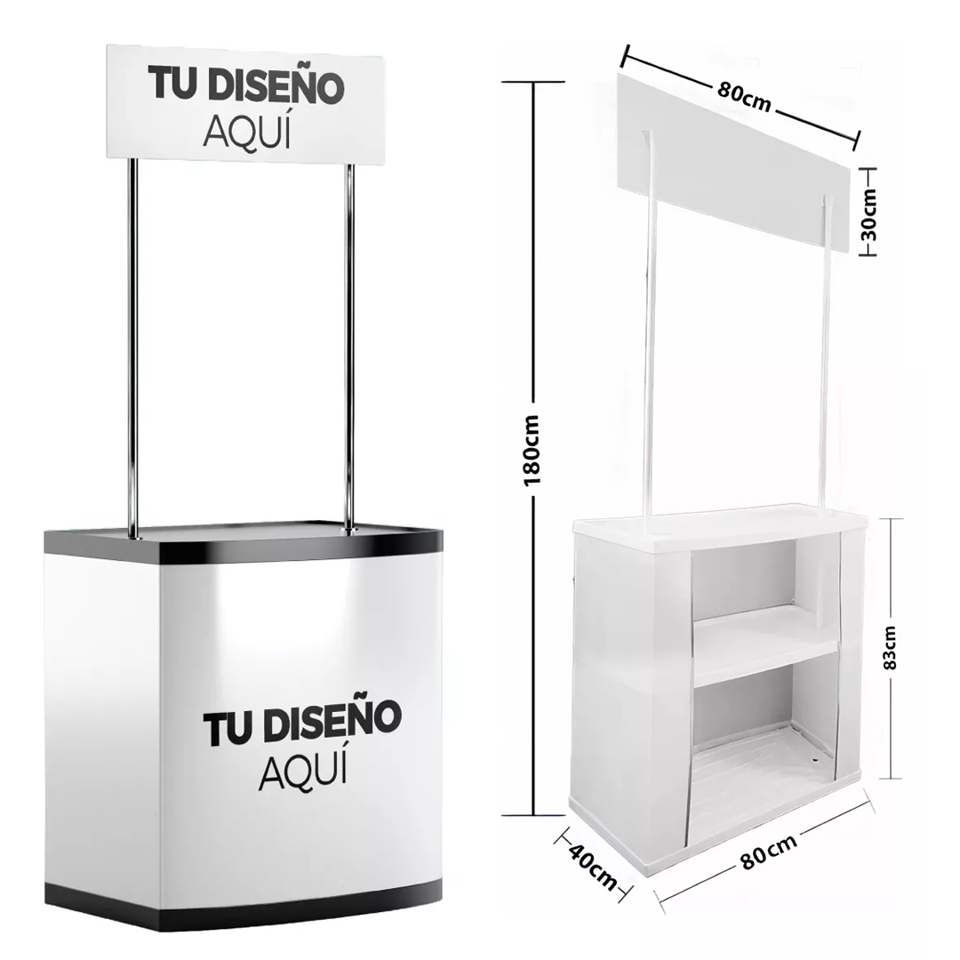 Demo Stand PVC (solo) - MagPrint - Impresión de lonas, viniles y más...